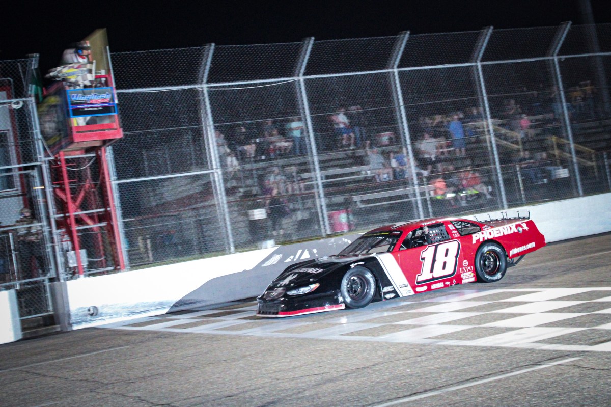 Finch Beats Grill to the Line after Last Lap Pass at Montgomery ...